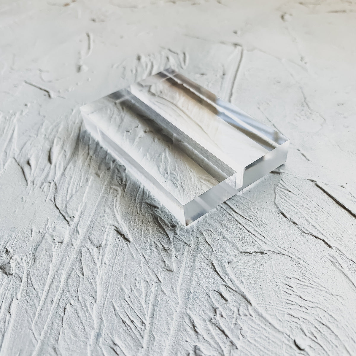 3" Clear Acrylic Stands - Acrylic Sign Base - Acrylic Sign Stand ...